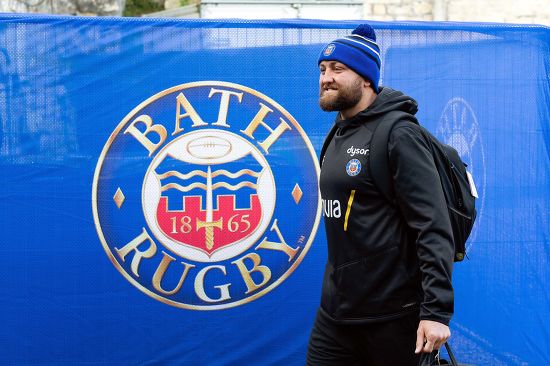 Tom Dunn Bath Rugby Arrives Rec Editorial Stock Photo - Stock Image ...