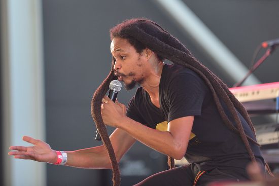Reggae Singer Army Gideon Performs On Editorial Stock Photo - Stock ...