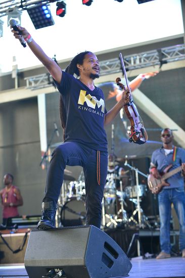 Reggae Singer Army Gideon Performs On Editorial Stock Photo - Stock ...