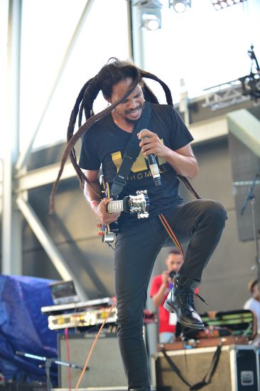 Reggae Singer Army Gideon Performs On Editorial Stock Photo - Stock ...