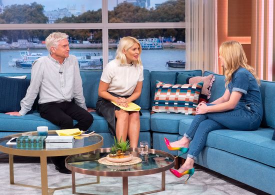 Phillip Schofield Holly Willoughby Michelle Hardwick Editorial Stock ...