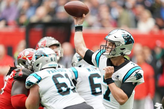 Carolina Panthers Quarterback Kyle Allen 7 Editorial Stock Photo ...