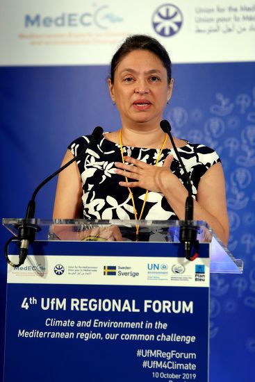 Tunisian Doctor Semia Cherif Delivers Speech Editorial Stock Photo ...