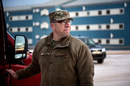 Thule Air Base Commander Timothy J Editorial Stock Photo - Stock Image ...