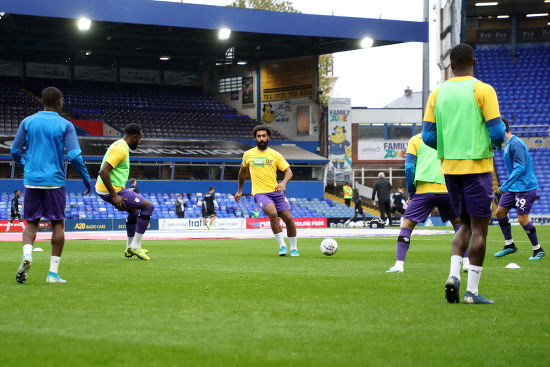 Tranmere Rovers Players During Prematch Warmup Editorial Stock Photo ...