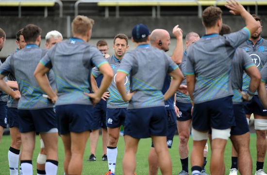 Greig Laidlaw Scotland Captain Middle Huddle Editorial Stock Photo ...