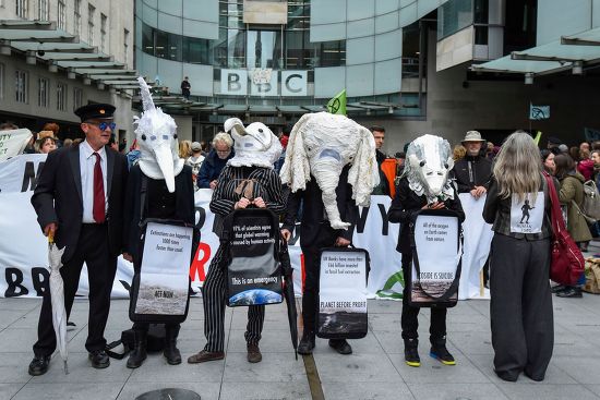 Members Extinction Rebellion Dressed Endangered Extinct Editorial Stock ...