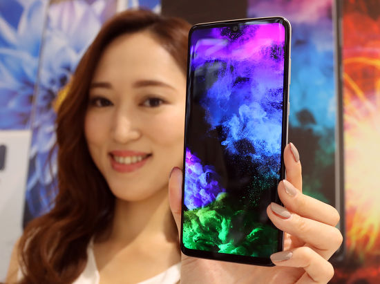 Model Displays Sharps New Aquos Zero2 Editorial Stock Photo - Stock ...