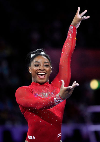 Simone Biles Usa Competes Vault Womens Editorial Stock Photo - Stock ...