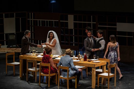 Lebanese Syrian Actors Perform Play Called Editorial Stock Photo ...