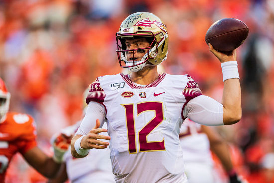Florida State Seminoles Quarterback Alex Hornibrook Editorial Stock ...