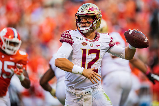 Florida State Seminoles Quarterback Alex Hornibrook Editorial Stock ...