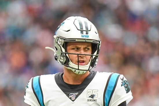 Carolina Panthers Quarterback Kyle Allen 7 Editorial Stock Photo ...