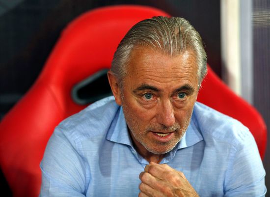 Uaes Coach Bert Van Marwijk Reacts Editorial Stock Photo - Stock Image ...