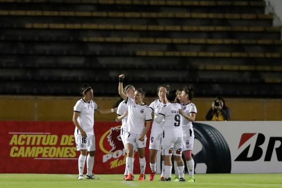 Colocolo Players Celebrate After Scoring During Editorial Stock Photo ...