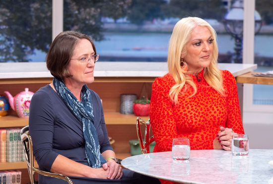 Sarah Lunnon Vanessa Feltz Editorial Stock Photo - Stock Image ...