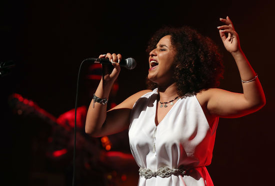 Moroccan Singer Soukaina Fahsi Performs During Editorial Stock Photo ...