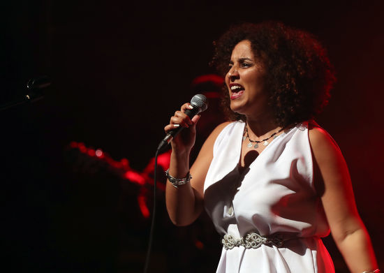 Moroccan Singer Soukaina Fahsi Performs During Editorial Stock Photo ...