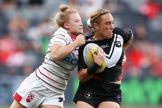 Krystal Rota New Zealand Runs Ball Editorial Stock Photo - Stock Image ...