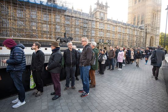 Members Public Queue Enter Public Gallery Editorial Stock Photo - Stock ...