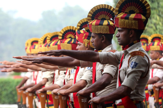 Madhya Pradesh Police Officers Take Part Editorial Stock Photo - Stock ...