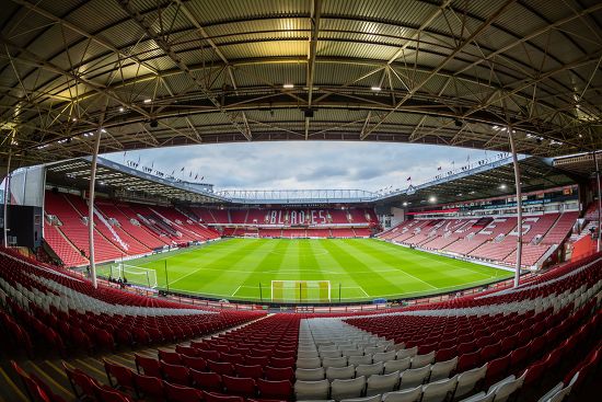 General Picture Inside Bramall Lane Ahead Editorial Stock Photo - Stock ...