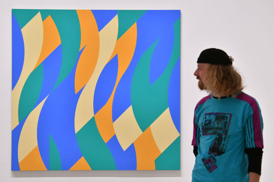 Bridget Riley Bridget Riley Reve 1999 Editorial Stock Photo - Stock ...