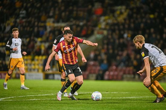 Zeli Ismail Bradford City On Attack Editorial Stock Photo - Stock Image ...