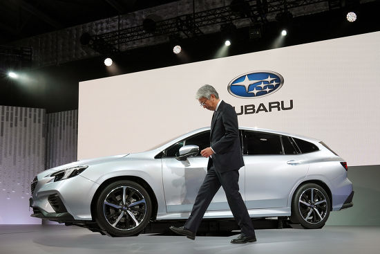 Subaru Corporation President Ceo Tomomi Nakamura Editorial Stock Photo ...