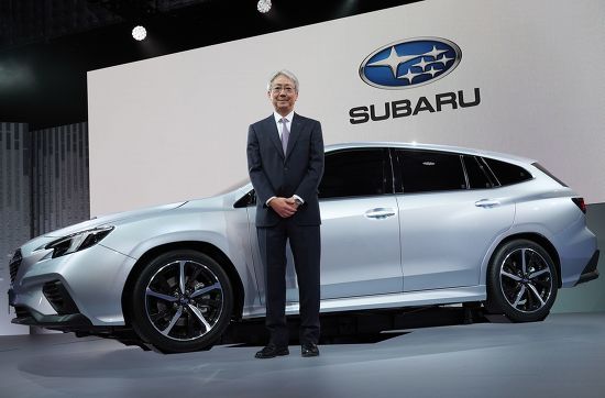 Subaru Corporation President Ceo Tomomi Nakamura Editorial Stock Photo ...