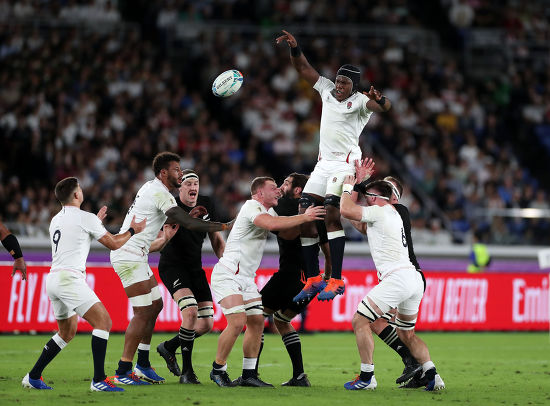 Maro Itoje England Lock Wins Lineout Editorial Stock Photo - Stock ...