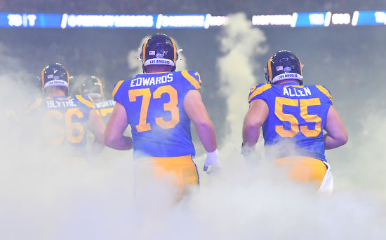 Rams Players Tunnel Editorial Stock Photo - Stock Image | Shutterstock