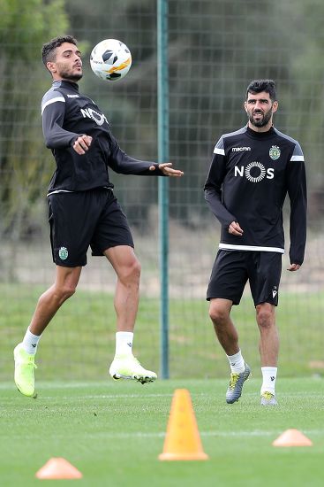 Sportings Players Tiago Ilori L Luis Editorial Stock Photo - Stock ...