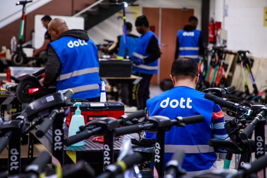 Dott Employees Work During Press Visit Editorial Stock Photo - Stock ...