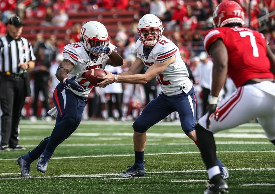 Liberty Flames Quarterback Stephen Calvert 12 Editorial Stock Photo ...