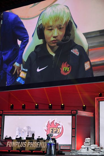 Chinese Funplus Phoenix Gaming Teams Member Editorial Stock Photo ...