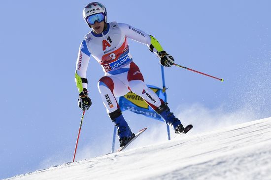Marco Odermatt Switzerland Action During First Editorial Stock Photo ...