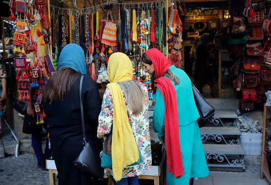 Iranian Women Shop Vakil Bazaar City Editorial Stock Photo - Stock ...