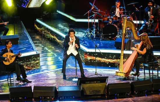 Egyptian Singer Mohamed Mounir Dubbed King Editorial Stock Photo ...