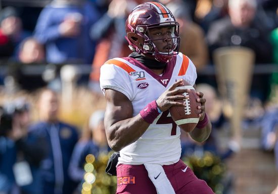 Virginia Tech Quarterback Quincy Patterson Ii Editorial Stock Photo ...