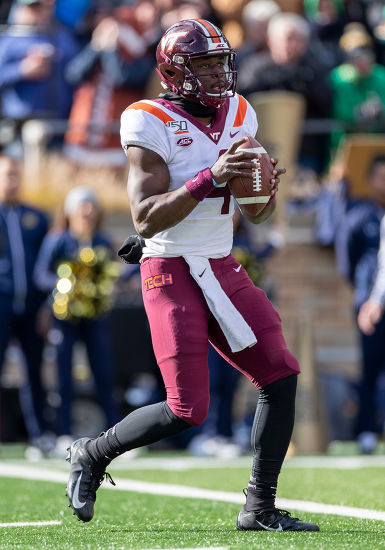 Virginia Tech Quarterback Quincy Patterson Ii Editorial Stock Photo ...