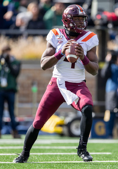 Virginia Tech Quarterback Quincy Patterson Ii Editorial Stock Photo ...