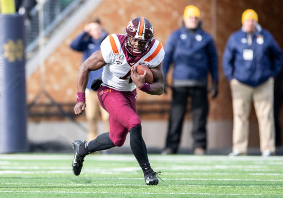 Virginia Tech Quarterback Quincy Patterson Ii Editorial Stock Photo ...