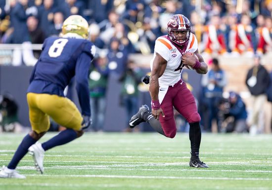 Virginia Tech Quarterback Quincy Patterson Ii Editorial Stock Photo ...