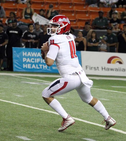 Fresno State Bulldogs Quarterback Jorge Reyna Editorial Stock Photo ...