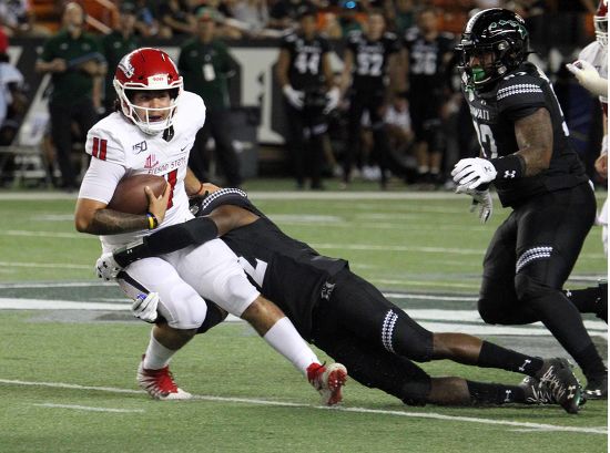 Fresno State Bulldogs Quarterback Jorge Reyna Editorial Stock Photo ...