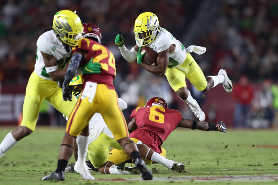Oregon Ducks Wide Receiver Jaylon Redd Editorial Stock Photo - Stock ...