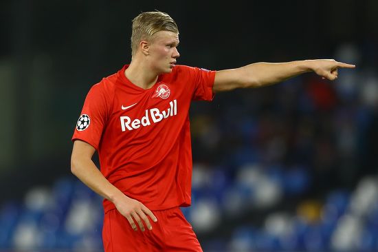 Erling Haaland Red Bull Salzburg Editorial Stock Photo - Stock Image ...