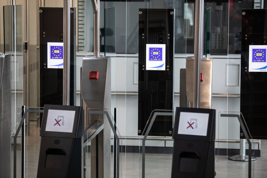Easy Pass Automated Passport Control Machines Editorial Stock Photo ...