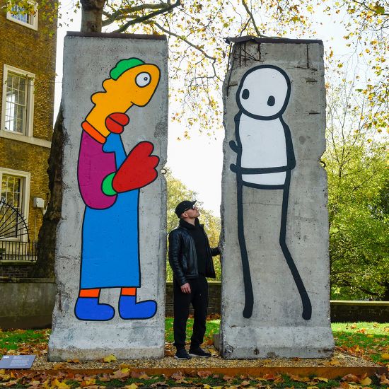 Street Artist Stik Poses Unveiling New Editorial Stock Photo - Stock ...